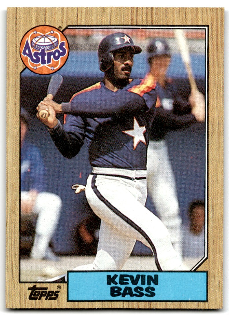 1987 Topps Kevin Bass Houston Astros #85 | eBay