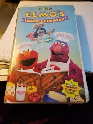 Sesame Street Elmo's Magic Cookbook VHS Tape | eBay