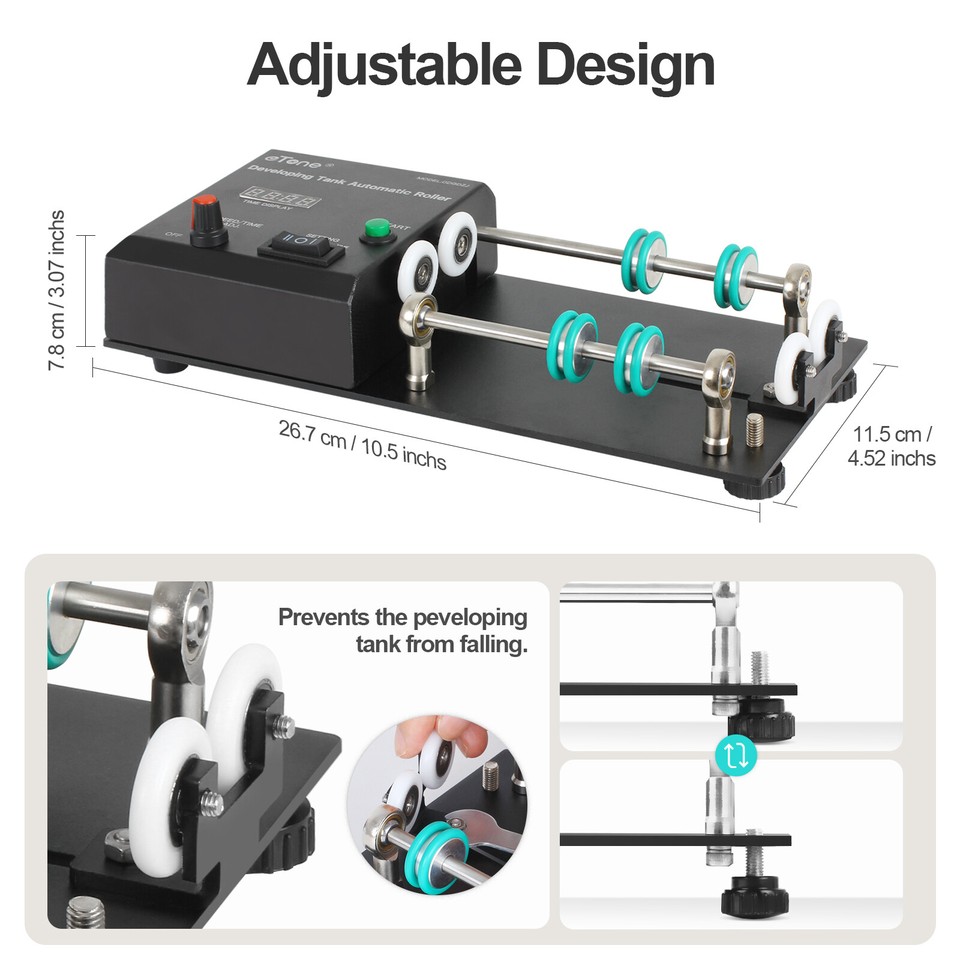 eTone Automatic Darkroom Film Processor Machine For Jobo AP Developing ...