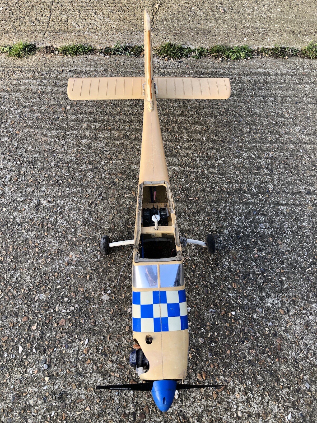 Model Aircraft RC plane nitro engine radio controlled OS LA40 Ready ...