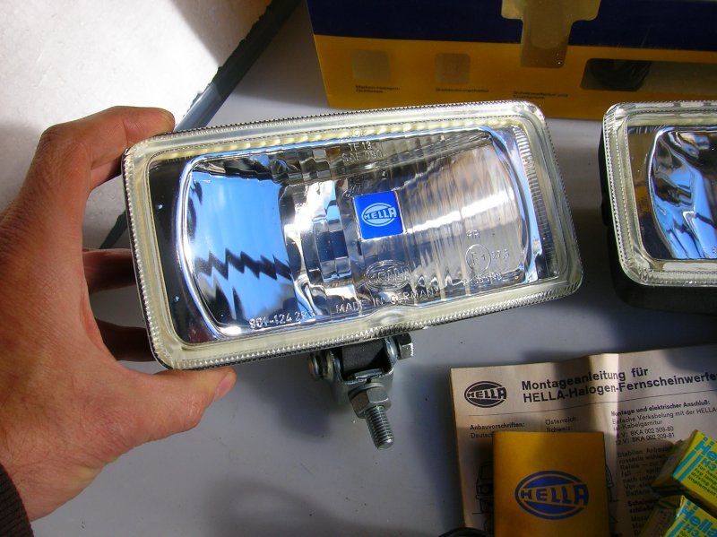 HELLA 181 DRIVING LAMP FOGHLIGHT BMW 2002 MB MERCEDES VOLKSWAGEN VW ...