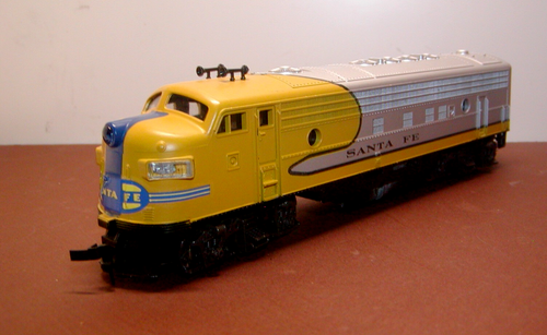 vintage Atlas Train HO Santa Fe FP-7 Diesel Locomotive | eBay