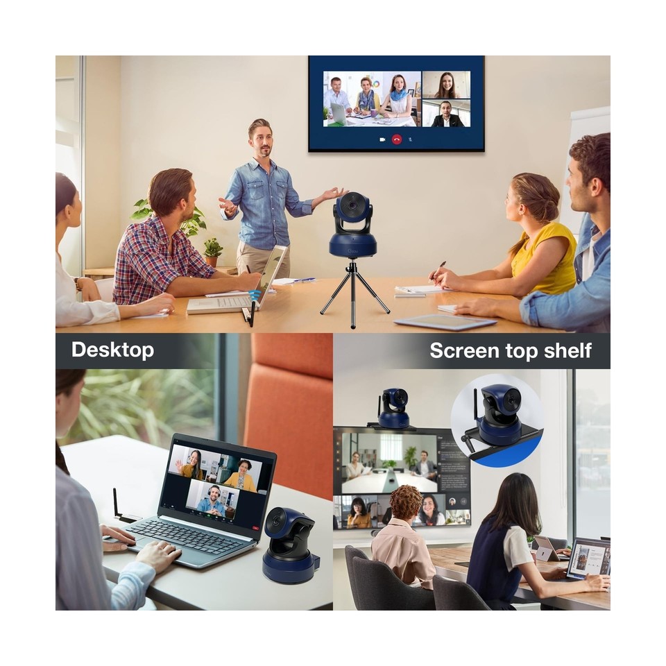 Gsou Wireless Webcam/Wireless Streaming Camera, 1080P HD Webcam/USB ...