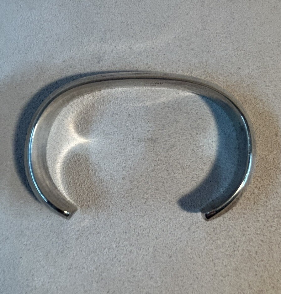 VTG TOM HAWK Signed Navajo Sterling Silver Cuff Bracelet 6.5” | eBay