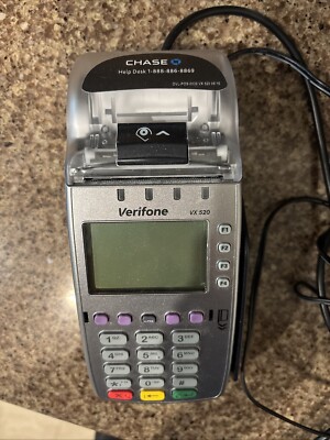 Verifone VX520 VX 520 Credit Card Machine Terminal Reader 760412546984 ...