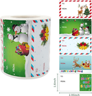 Gift Tags-250 PCS Christmas Gift Tags Christmas Presents Stickers Self ...