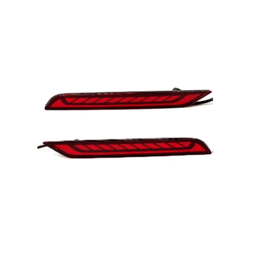 Rear Fog&Brake Taillight Bumper Reflector Lights For Toyota Innova 2023 ...