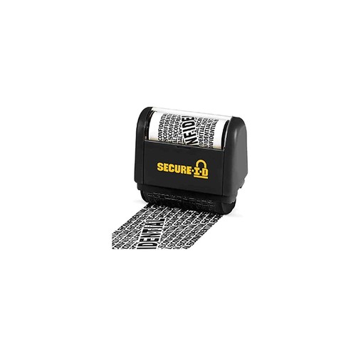 Cosco SecureID Roller Stamp Confidential Black Ink (035510) | eBay