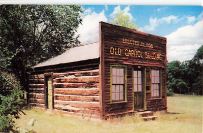 Postcard Colorado's First Capitol Building in Colorado City Erected ...