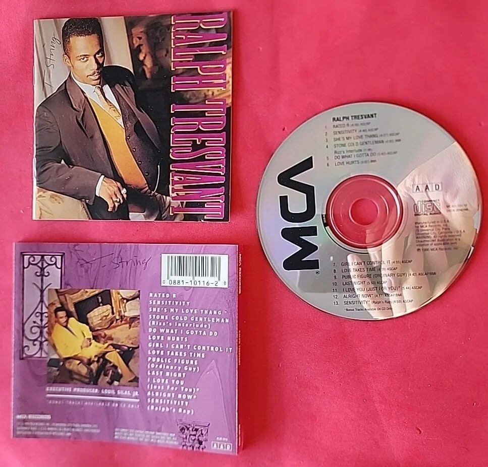 Ralph Tresvant : Same (1990) CD Disc, Art & Cover Only *No Case* Very ...
