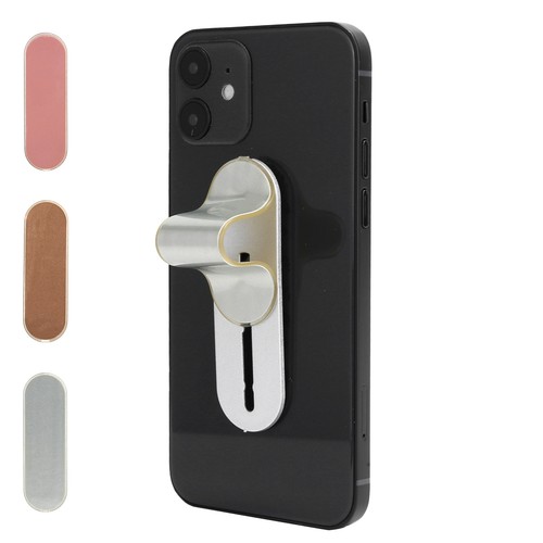 MOMO STICK Smartphones Stand and Strap Finger Holder Stickiness 3‑Gear ...