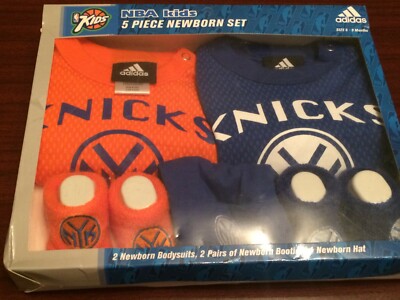 Adidas NBA Kids New York Knicks 5 Piece Newborn Set Size 6-9 Months | eBay