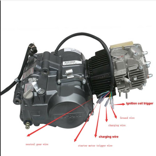 Lifan 140cc Manual Engine Motor for ATC70 CL70 CT70 CRF50 CT110 Pit ...