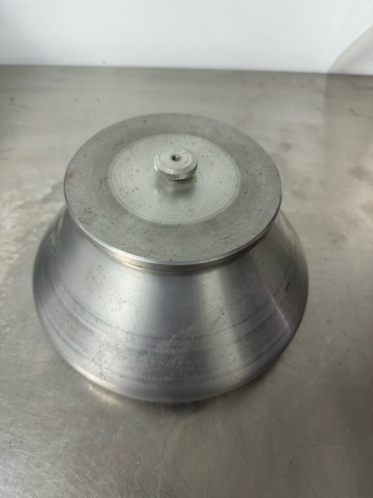 USED SORVALL TYPE SS-1 CENTRIFUGE ROTOR CONTAINER WITH LID 8 SPACE SPIN ...