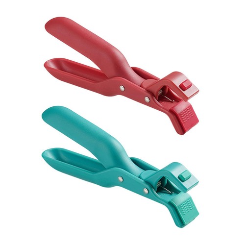 Pot Pan Gripper Tongs Kitchen Tool Silicone Clamp Bowl Clamp Holder for ...