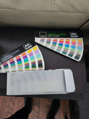 Pantone Solid Coated + Solid Uncoated FORMULA GUIDE Fourth Edition | eBay