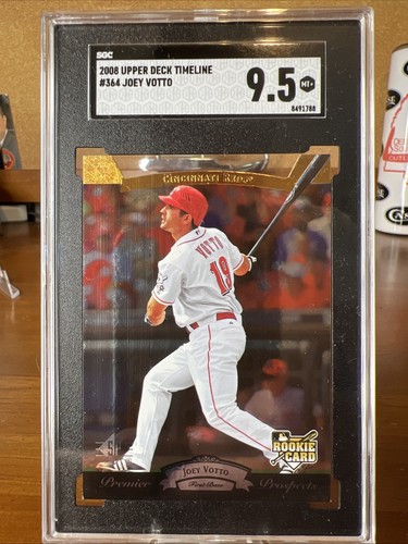 Joey Votto 2008 Upper Deck Timeline SP Prospects RC #364 Cincinnati Reds SGC 9.5 | eBay