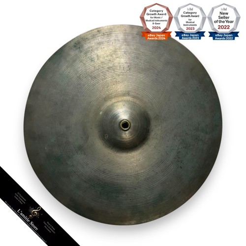 Zildjian 15" 1930s Vintage Ride Cymbal 1300g Aged Patina | eBay
