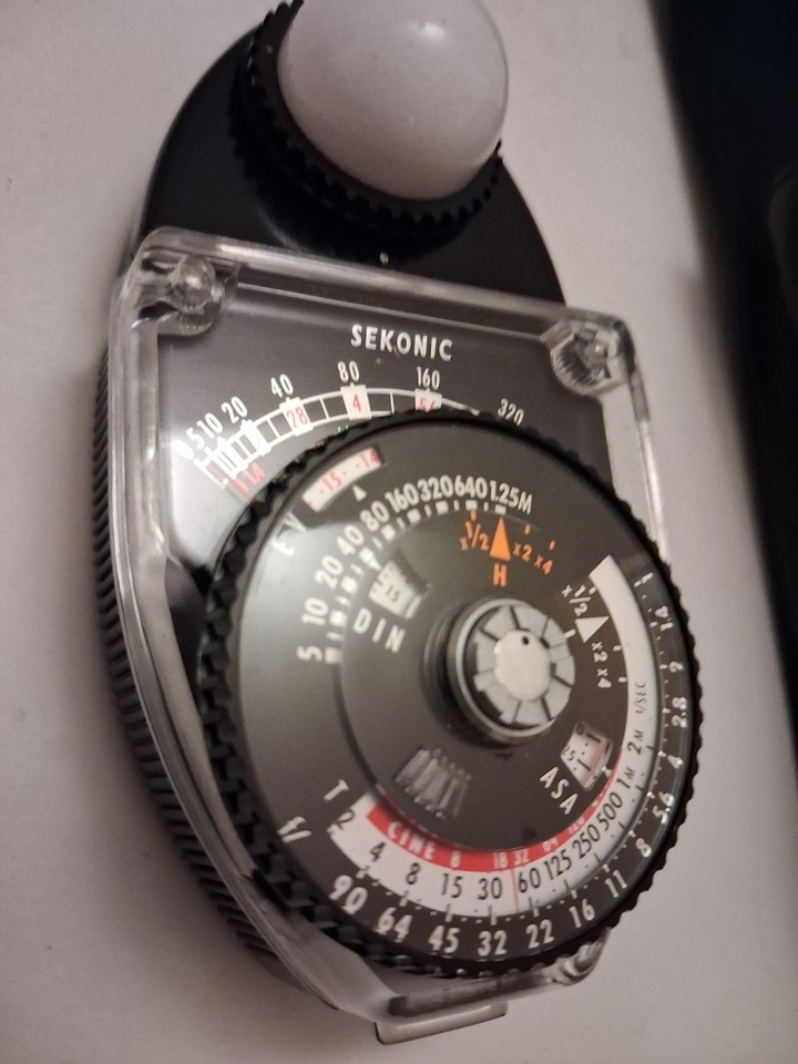 Vintage Camera Light Meter Sekonic Studio Deluxe Made In Japan with ...