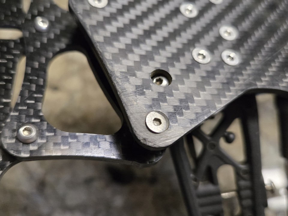 AFX VTB AE B6.1 Based Rc Latemodel Carbon Fiber Chassis Dirt Oval ...