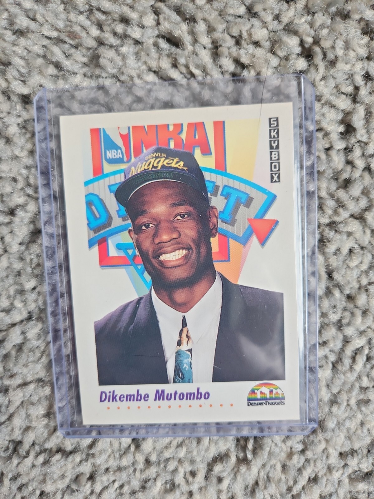 DIKEMBE MUTOMBO 1991 SKYBOX #516 RC ROOKIE 10 *Gem Mint* | eBay