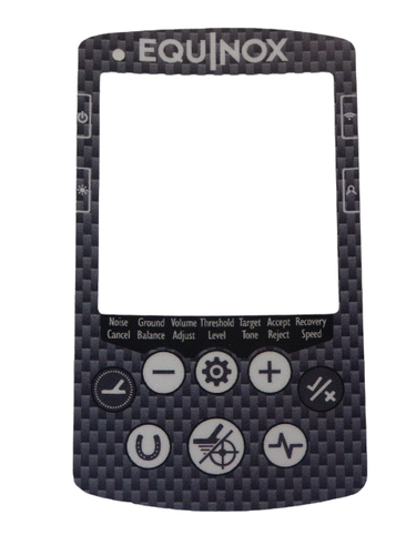 Minelab Equinox 800 or 600 vinyl surround keypad sticker in 10 colours ...