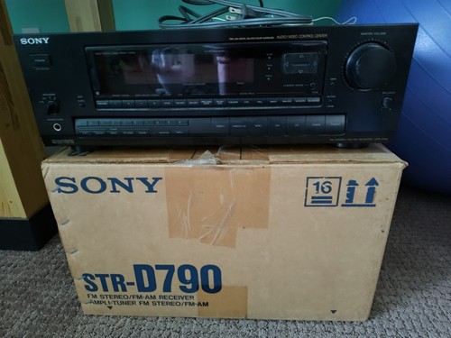 Sony STR-D790 FM-AM Receiver Stereo Audio Control Center NO REMOTE | eBay