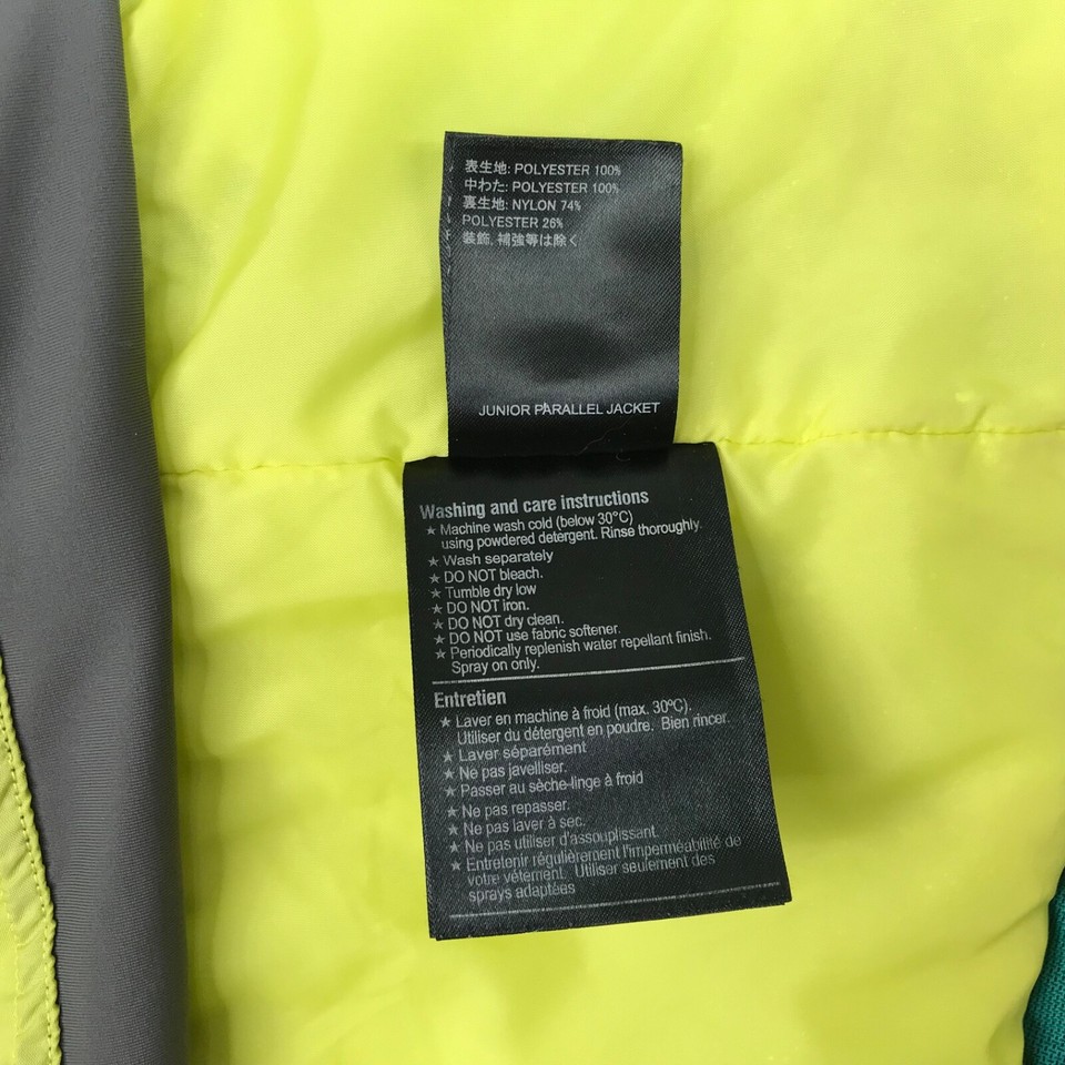 Burton Junior Girl's Parallel Jacket DryRide Size Small Teal Ski ...