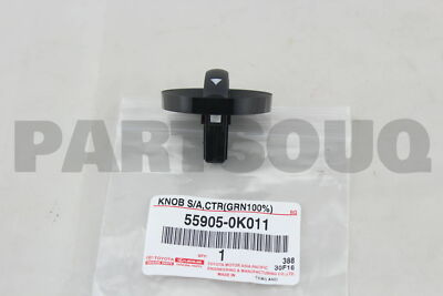 559050K011 Genuine Toyota KNOB, HEATER CONTROL 55905-0K011 | eBay