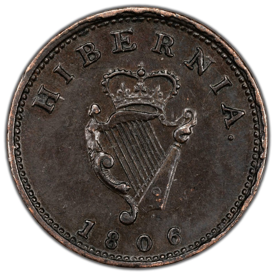 Ireland 1806 Farthing Coin KM #146 | eBay