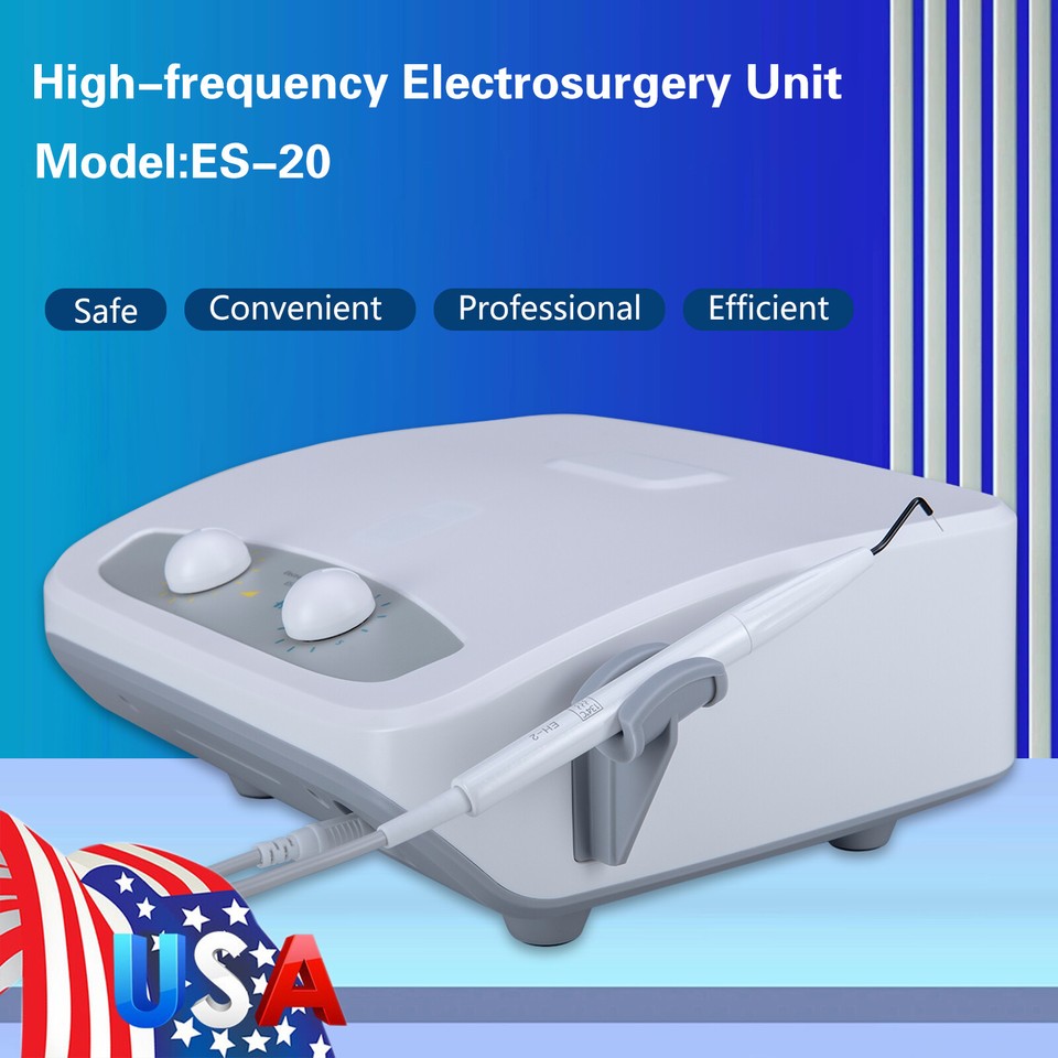 Dental Electro Electrosurgery Unit Machine High Frequency Electric 7pcs ...