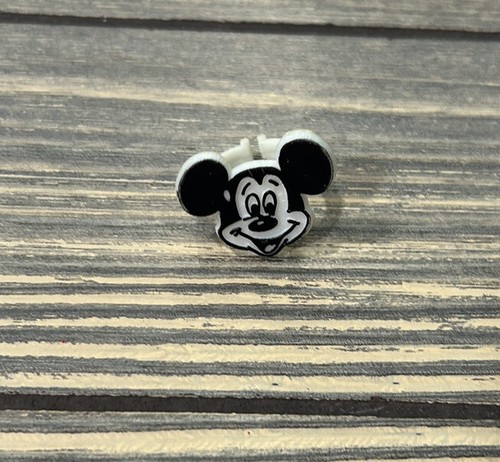 Vintage Disney Mickey Mouse Plastic Ring Adjustable Kids Gumball Prize ...
