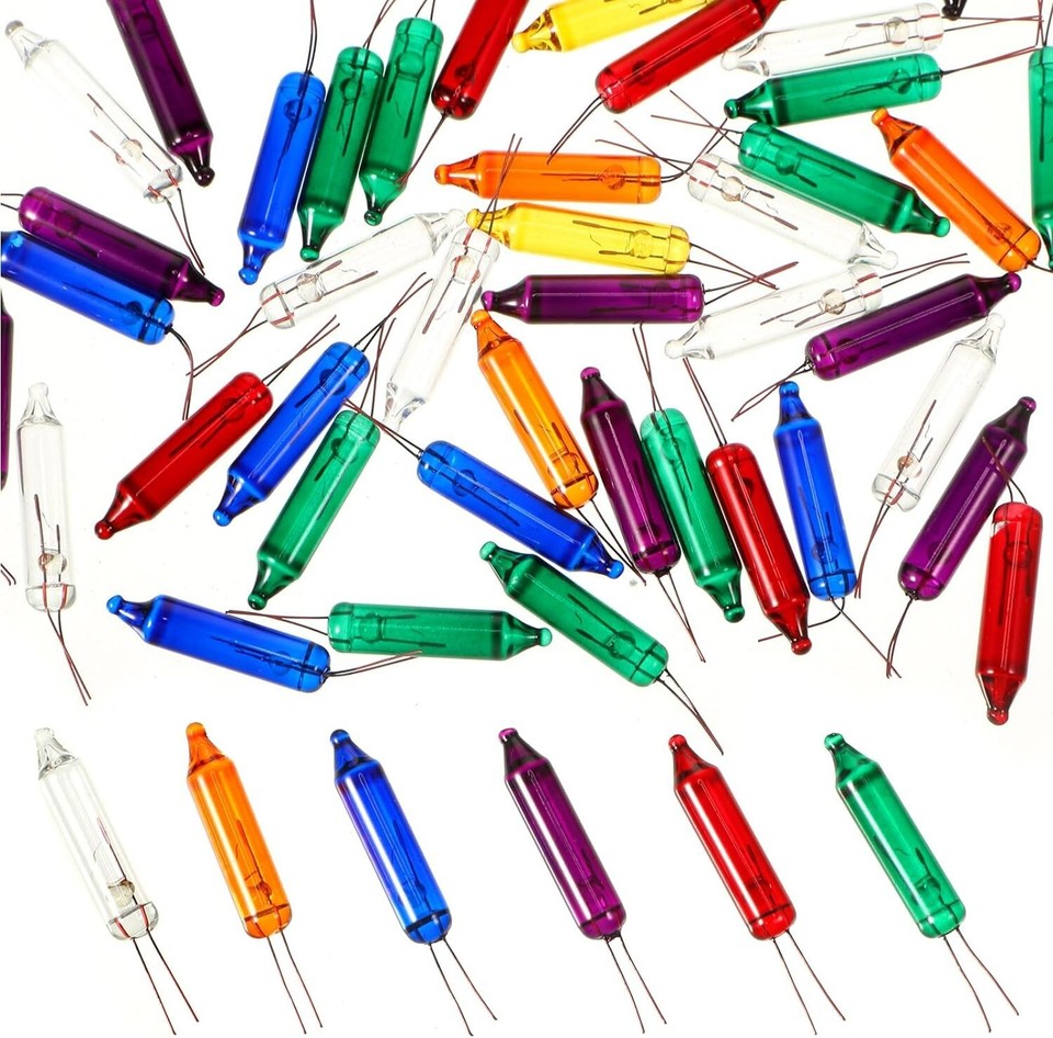 200 Count Mini Incandescent Christmas String Lights 2.5V Replacement ...