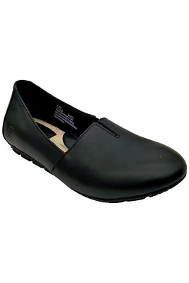 Born Women's Sebra II Leather Slip-On Flats Black | eBay