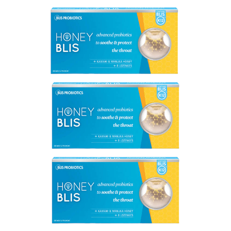 [BLIS PROBIOTICS] 3 x Honey Blis With Blis K12 8 Lozenges | eBay