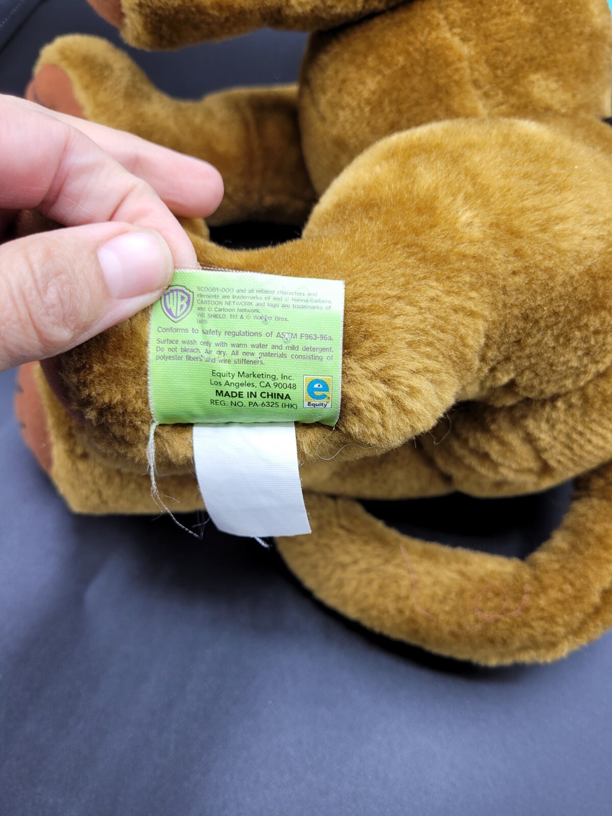 Scooby-Doo 12" Cartoon Network Stuffed Plush With Movable Legs | eBay