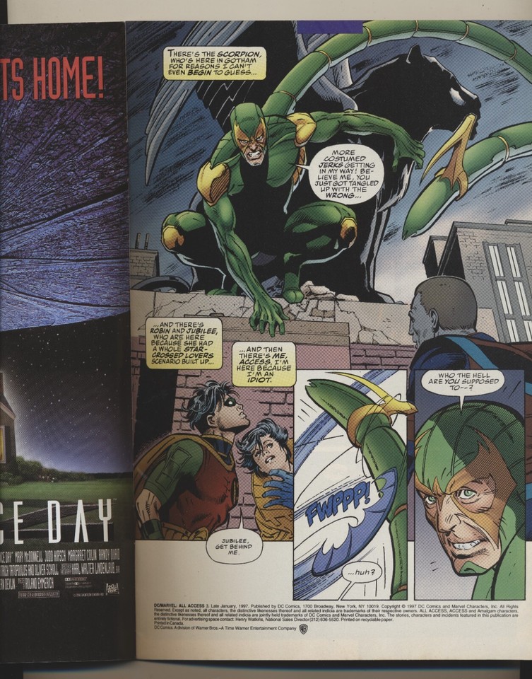 DC Marvel All Access #3 Late Jan 1997 Batman Dr. Strange VG/FN 5.0 | eBay