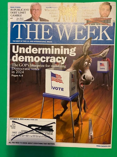 The Week Political Magazine October 8, 2021 Undermining Democracy ...