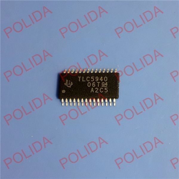 10PCS LED DRIVER PWM CONTROL IC TI HTSSOP-28 TLC5940PWP TLC5940PWPR ...