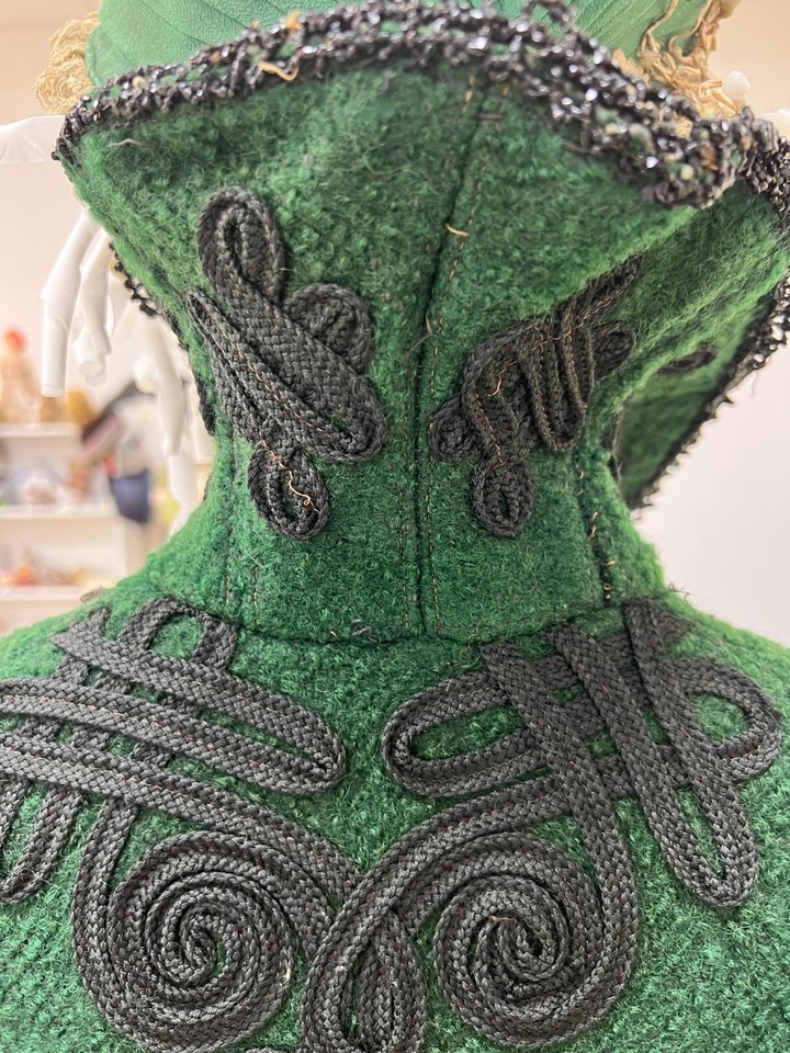Antique bright green jacket. USA - 1890. | eBay