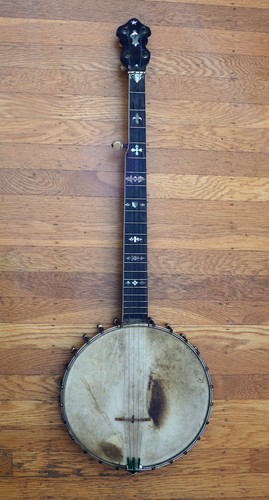 antique vintage c.1900 GRETSCH BANJO open back 5 string | eBay