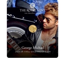 2024 George Michael Gold Proof - Music Legends - Charles III - Coin Parade