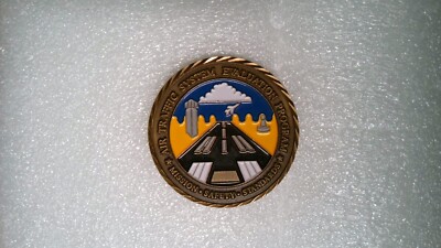 CHALLENGE COIN U.S. AIR FORCE AIR TRAFFIC SYSTEM EVALUATION PROGRAM | eBay