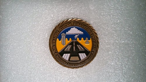 CHALLENGE COIN U.S. AIR FORCE AIR TRAFFIC SYSTEM EVALUATION PROGRAM | eBay