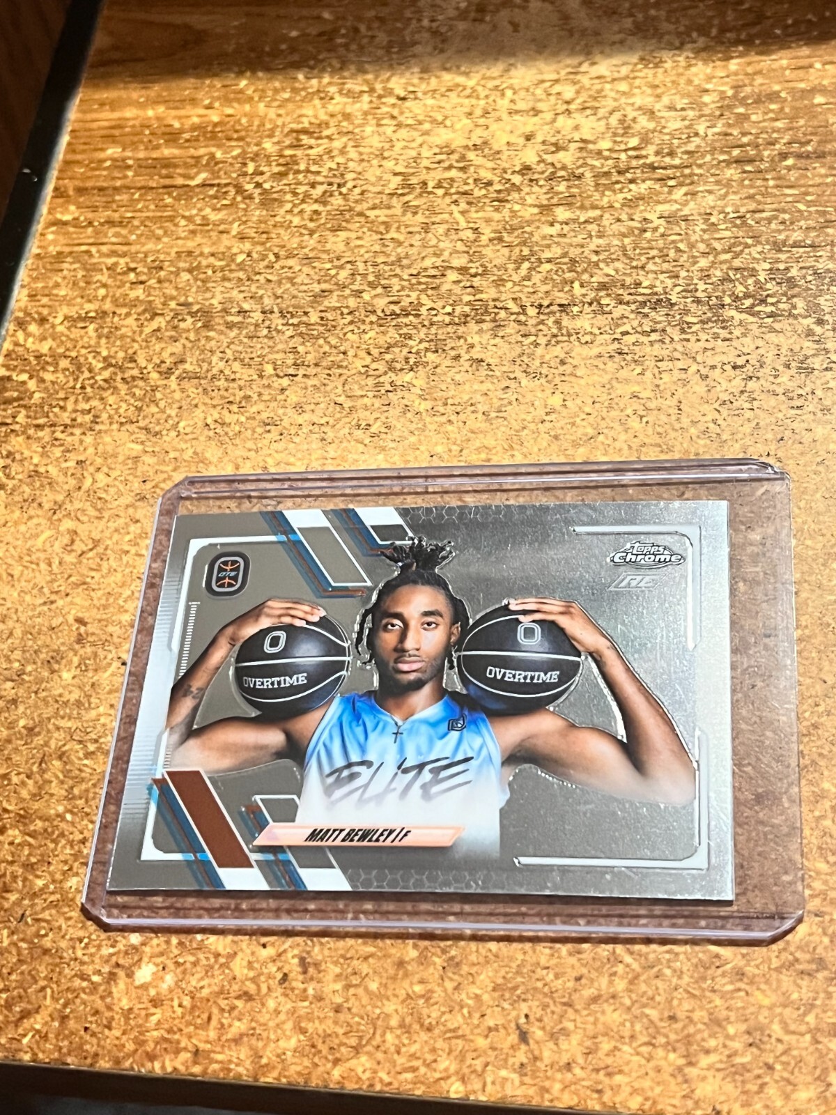 2022 Topps Chrome Basketball Overtime Elite # 55 Matt Bewley RC | eBay