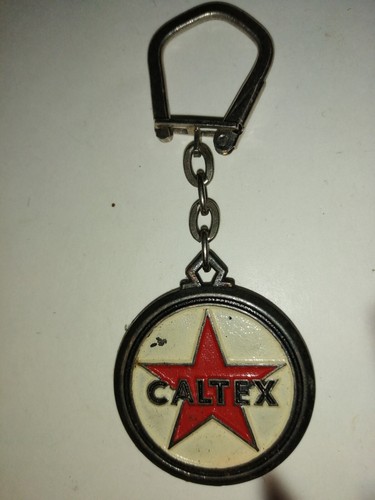 SUPERBE NICE PORTE CLE STATION CALTEX SAINT CHRISTOPHE KEY RING P8 | eBay