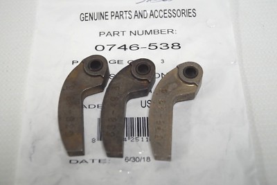 OEM Arctic Cat Snowmobile Set of 3 Clutch Weight Cam Arm 49.5 gram 0746 ...