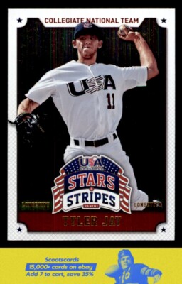 2015 Panini USA Stars & Stripes Tyler Jay #97 Collegiate National Team ...