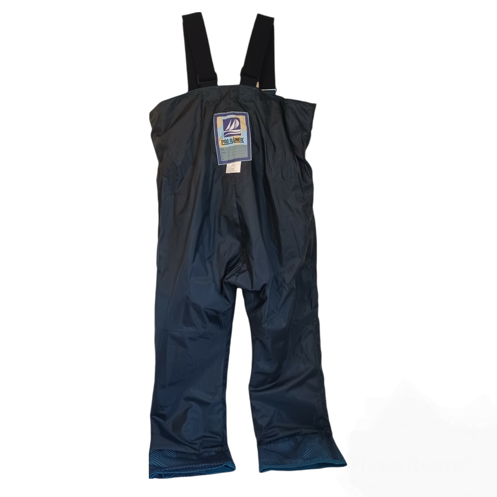 Mens PRO RAINER REGATTA TROUSER Fishing Pants Bibs Overall 100% ...