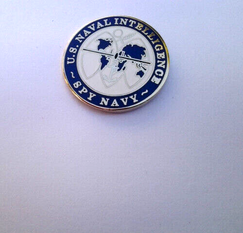 US NAVAL INTELLIGENCE SPY NAVY (1") Military Hat Pin P15422 EE | eBay